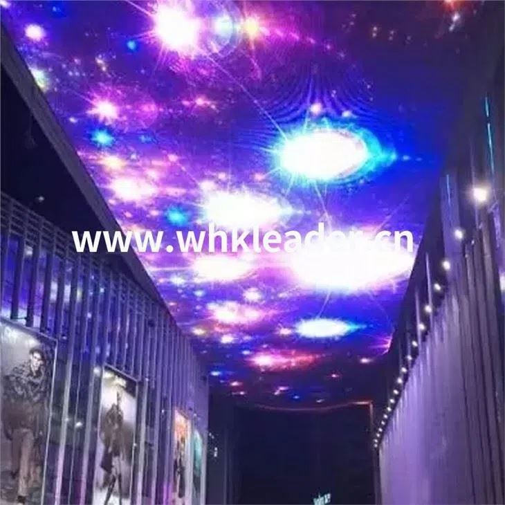 sky screen - cyclorama projection