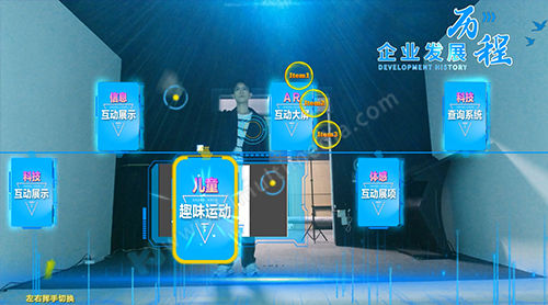 Interactive Projector Games for Fun Wall and Floor Play