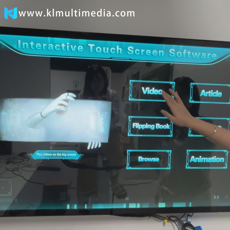 Easy-to-Make Touch Screen Software for Interactive Kiosk Displays