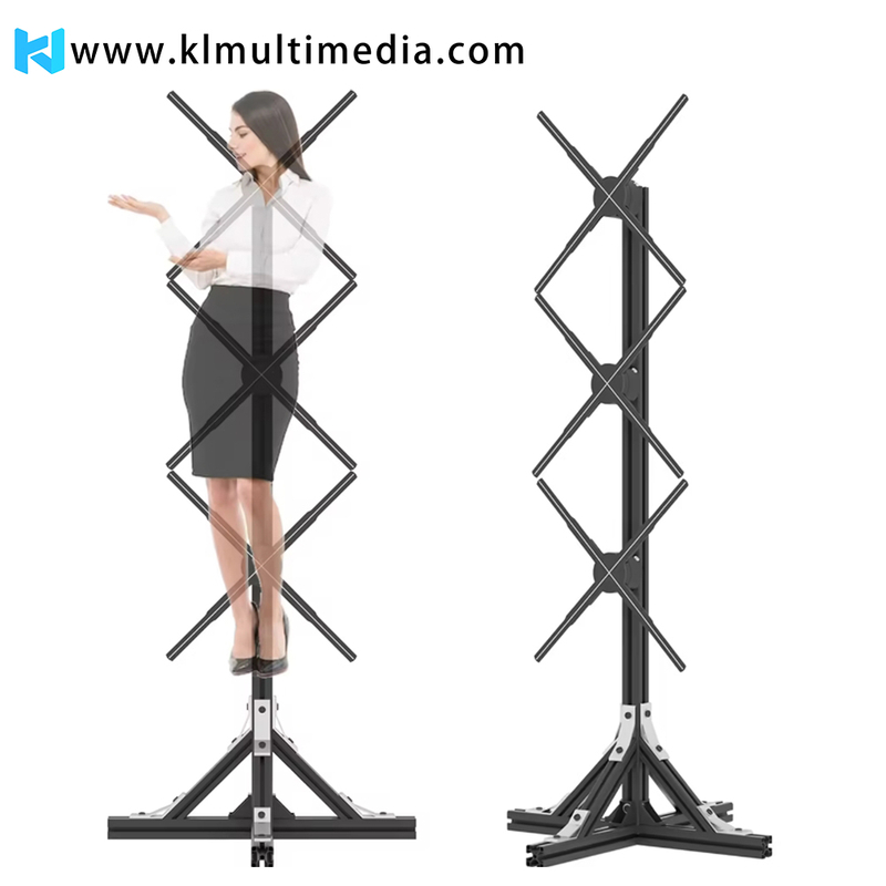 Holographic fan - 3d spinning portable LED fan