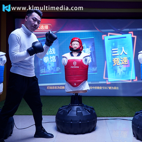 AR boxing | Interactive fighting projector punching games