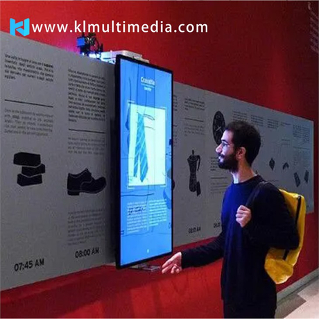 Interactive Sliding Screen - Museum and Event installations