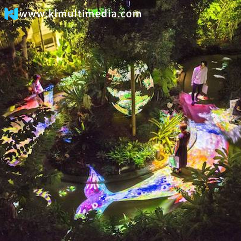 Interactive Lights | Outdoor Installations for lighting nights