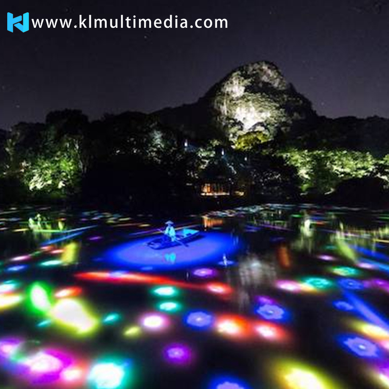 Interactive Lights | Outdoor Installations for lighting nights