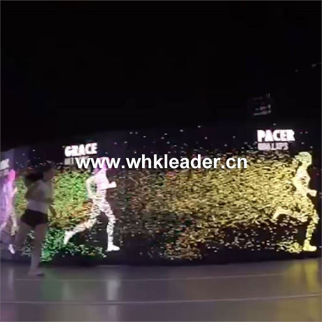 Interactive Light Installation | LED Running Track - engage popularity